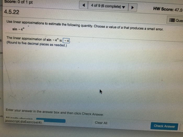 Solved Use Linear Approximations To Estimate The Following