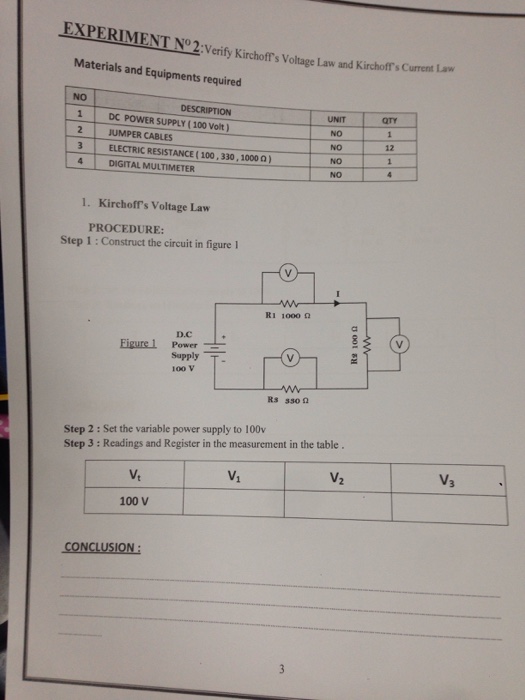 Solved Verify Kirchoff's Voltage Law and Kirchoff's Current | Chegg.com Solved Verify Kirchoff's Voltage Law and Kirchoff's Current | Chegg.com