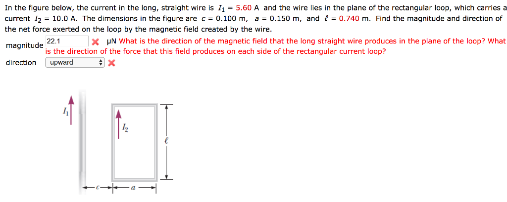 Solved In the figure below, the current in the long, | Chegg.com