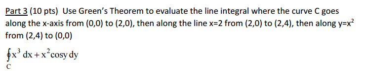 Solved Use Green's Theorem to evaluate the line integral | Chegg.com
