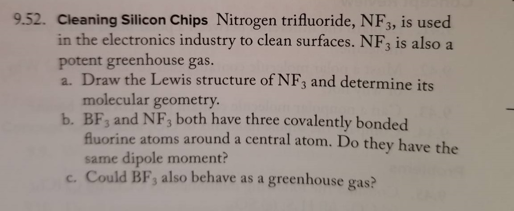 Solved 9.50. Which molecule in each of the following pairs | Chegg.com