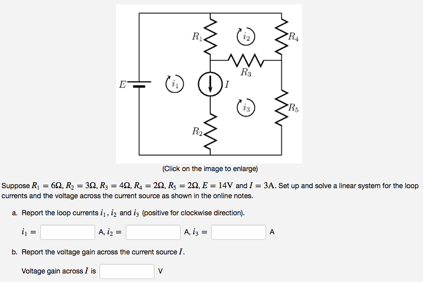 Solved R1 R4 Rs 3 25 2 (Click on the image to enlarge) 14V | Chegg.com