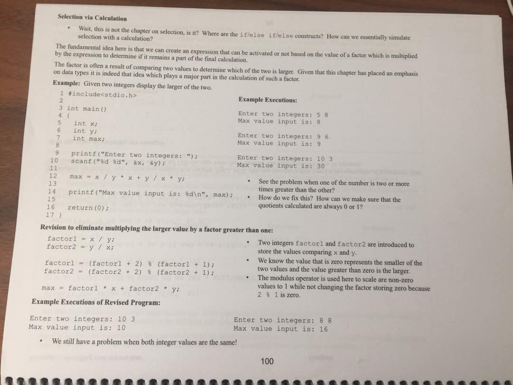 Solved C Programming. How to compare two sets of intergers | Chegg.com