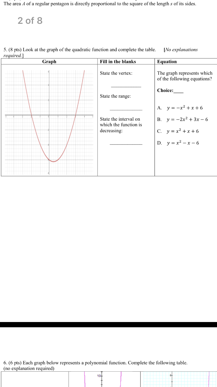Solved The area A of a regular pentagon is directly | Chegg.com