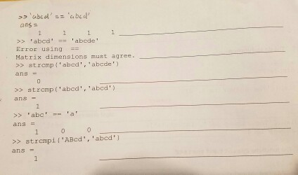 Solved MATLAB question. on the blank lines describe what | Chegg.com