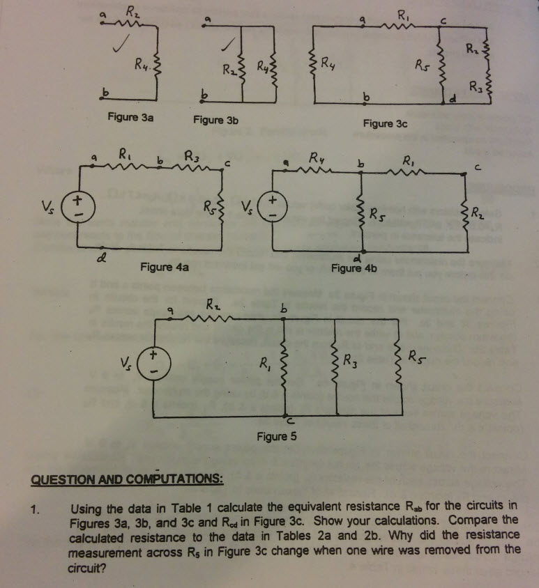 Solved Using the data in Table 1 calculate the equivalent | Chegg.com