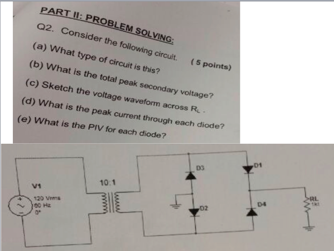 Solved Consider the following circuit. What type of circuit | Chegg.com