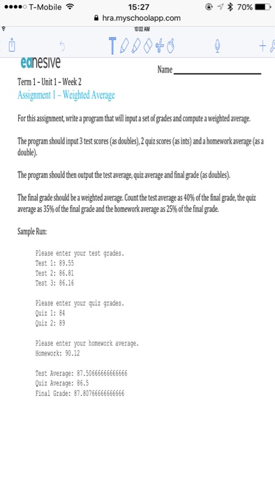 Solved For This Assignment Write A Program That With Input A 8409