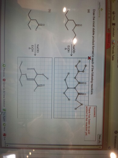 Solved draw the most stable product formed in each of the | Chegg.com