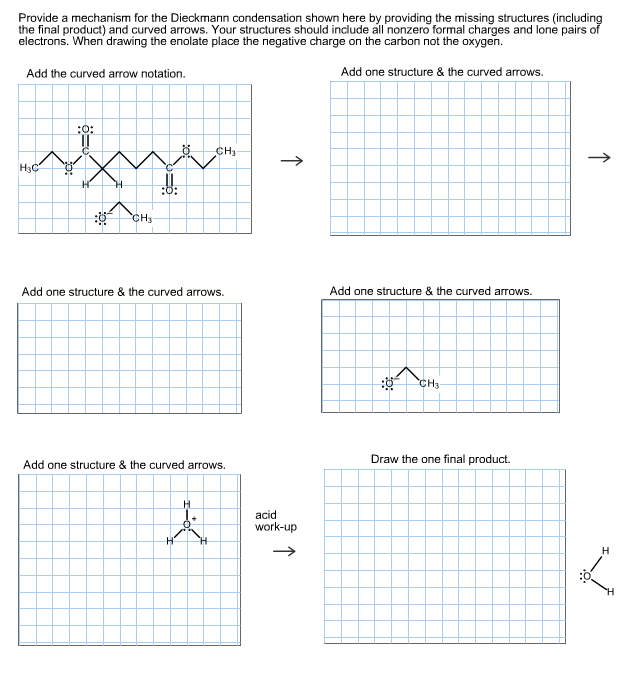 Provide a mechanism for the Dieckmann condensation | Chegg.com