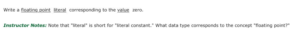 Solved Write A Floating Point Literal Corresponding To The Chegg solved-write-a-floating-point-literal-corresponding-to-the-chegg