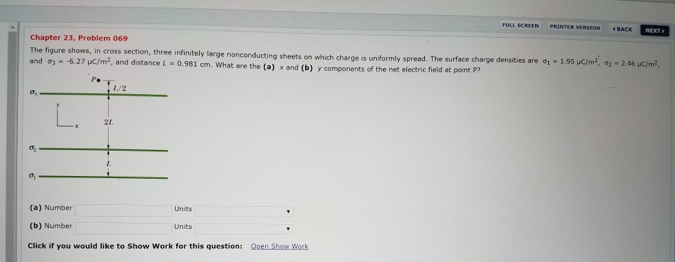 Solved FULL SCREEN PRINTER VERSION ? BACK NEXT Chapter 23, | Chegg.com