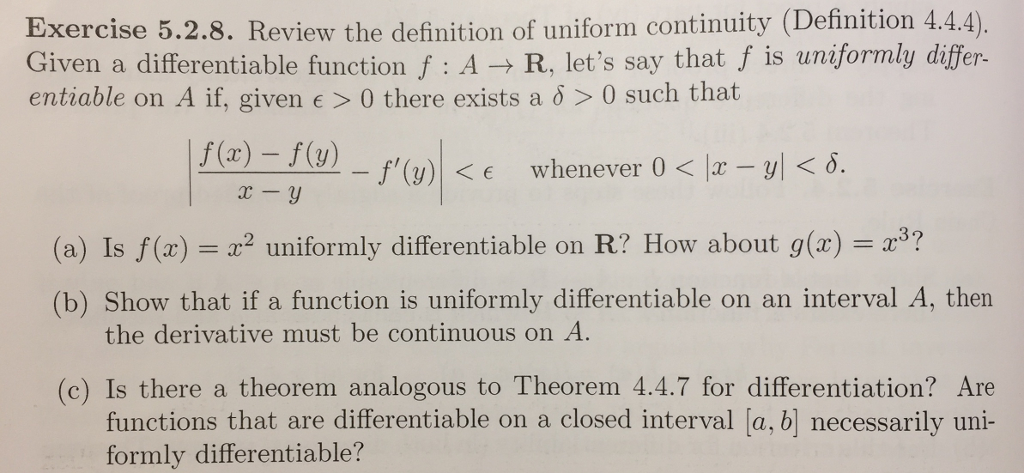 Solved Understanding Analysis - Second Edition - Stephen | Chegg.com