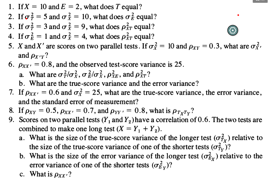 L IfX 10 And E 2 What Does T Equal 2 If 5 Chegg L IfX 10 And E 2 What Does T Equal 2 If 5 Chegg