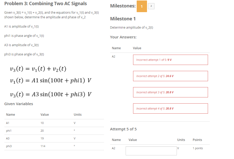 Solved Milestones:2 Milestone 2 You may not submit this | Chegg.com