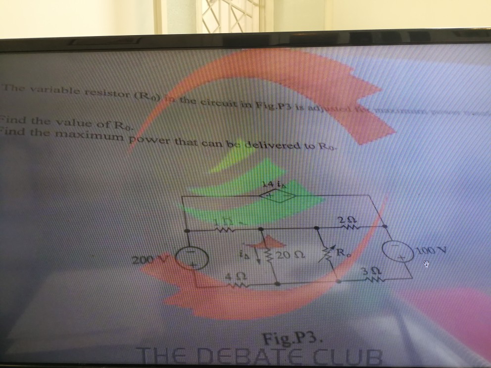 Solved The variable resiston CRo) in the ctr eircuit in Pig | Chegg.com
