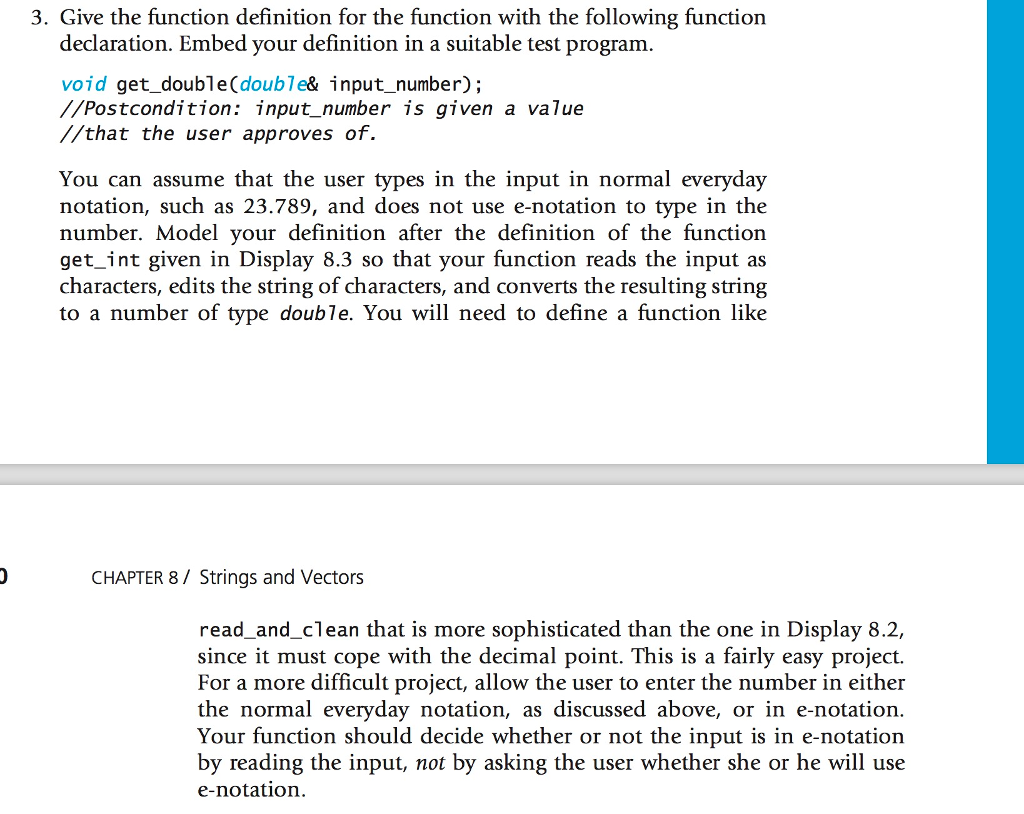 Solved 3. Give the function definition for the function with | Chegg.com