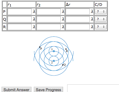 Solved The figure below shows the circular wave fronts | Chegg.com