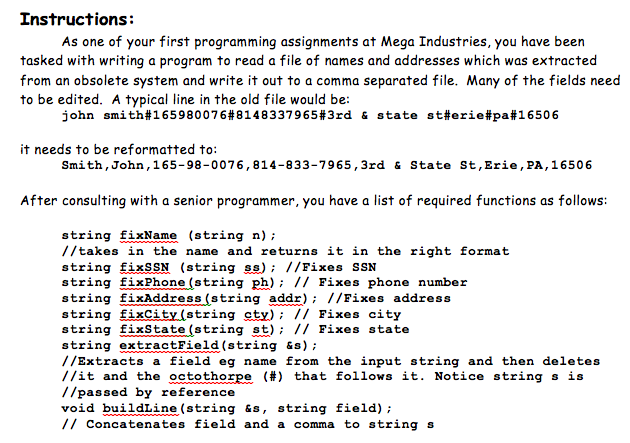 Solved Instructions: As one of your first programming | Chegg.com