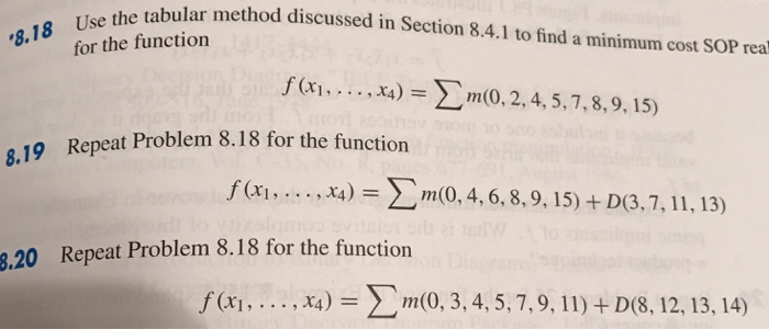 Solved Use the tabular method discussed in Section 8.4.1 to | Chegg.com