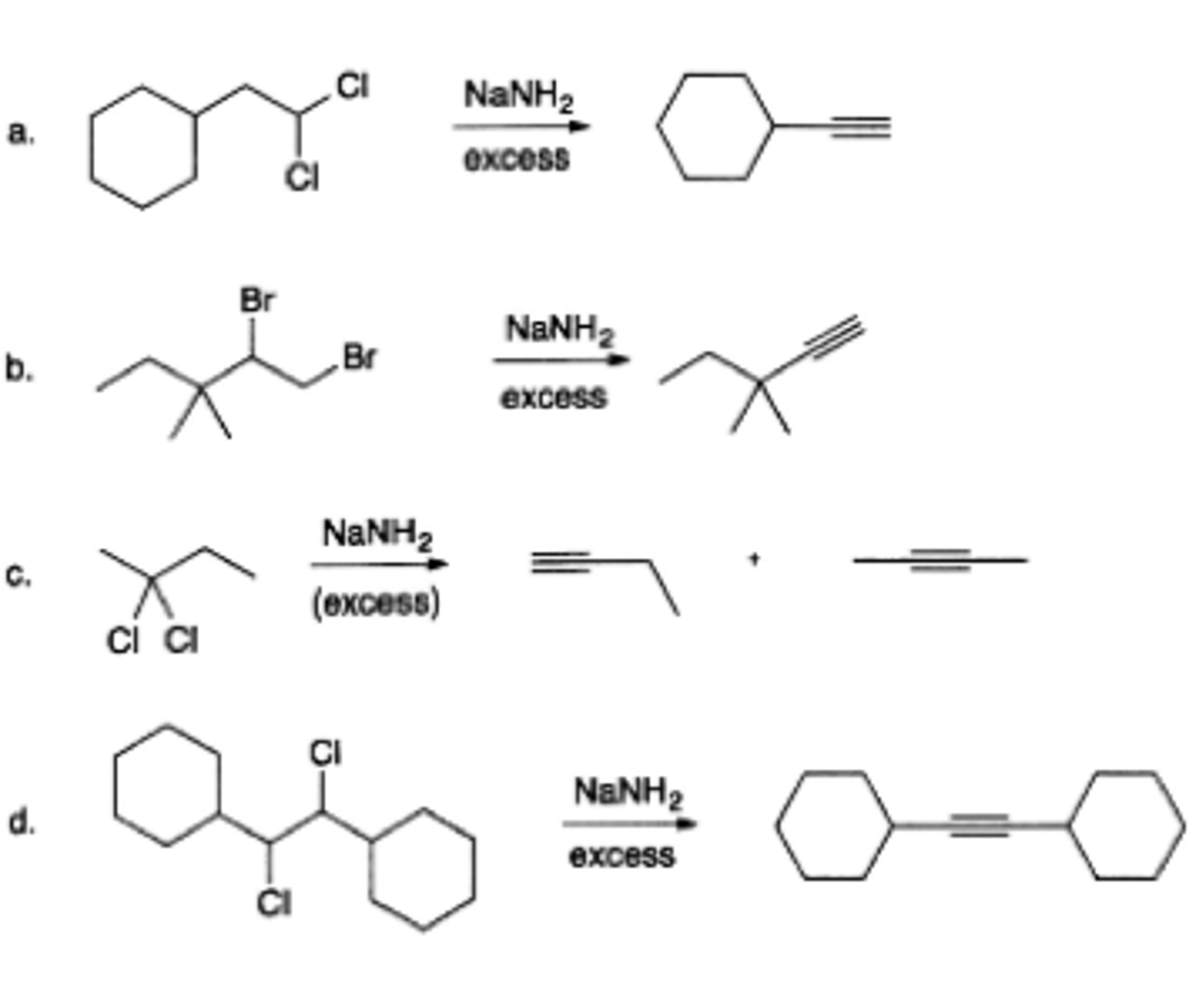 Solved What mechanism was used Sn1, Sn2, E2, E1 and draw the | Chegg.com