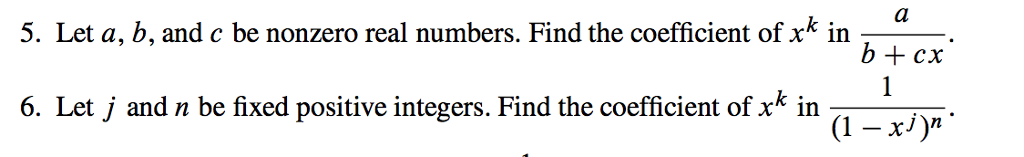 Solved Let a, b, and c be nonzero real numbers. Find the | Chegg.com