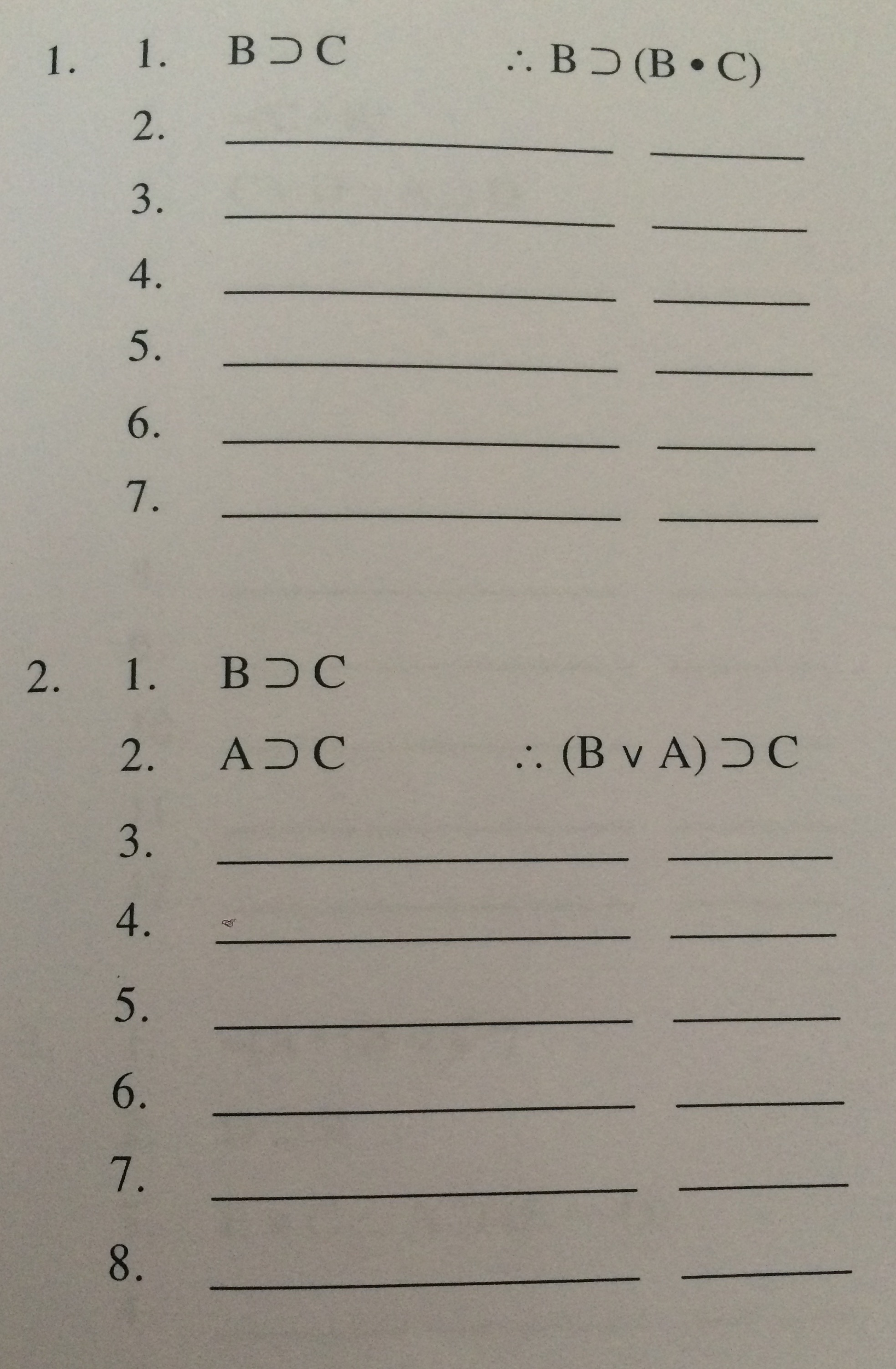 Solved Using the implicational inference rules, the | Chegg.com