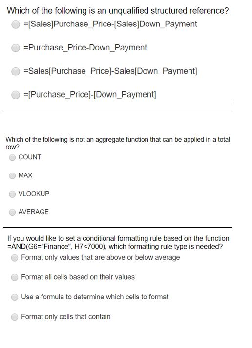 Solved Which of the following is an unqualified structure | Chegg.com