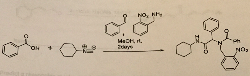 Solved OH NO2 NH2 MeOH, rt, 2days Ph NO2 | Chegg.com
