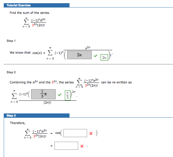 Solved Find the sum of the series. sigma^infinity_n=0 | Chegg.com