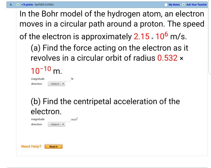 Solved 3. -/4 points SerPSE9 6.P003. My Notes Ask Your | Chegg.com Solved 3. -/4 points SerPSE9 6.P003. My Notes Ask Your | Chegg.com