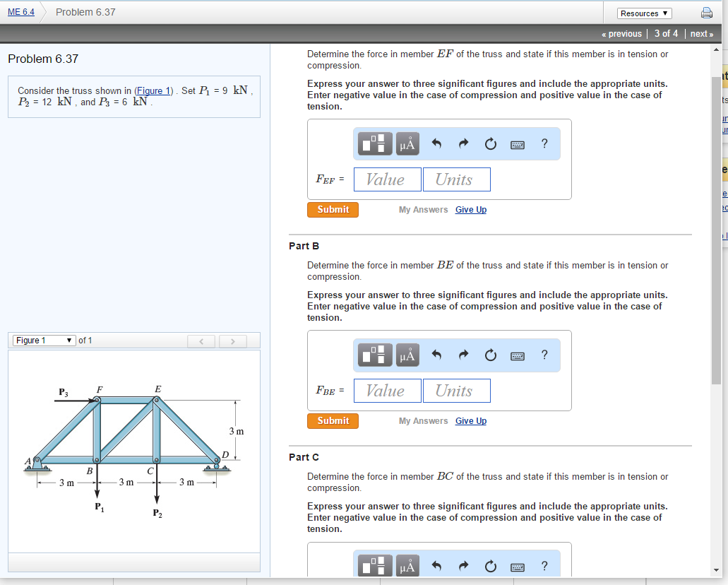 Solved Consider the truss shown in (Figure 1). Set P_1 = 9 | Chegg.com Solved Consider the truss shown in (Figure 1). Set P_1 = 9 | Chegg.com
