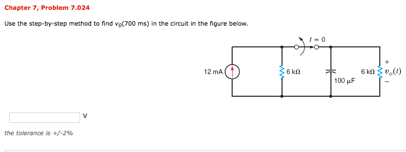 Solved Chapter 7, Problem 7.021 Use the step-by-step method | Chegg.com