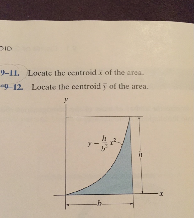 Solved: Locate The Centroid X Of The Area. Locate The Cent... | Chegg.com Solved: Locate The Centroid X Of The Area. Locate The Cent... | Chegg.com