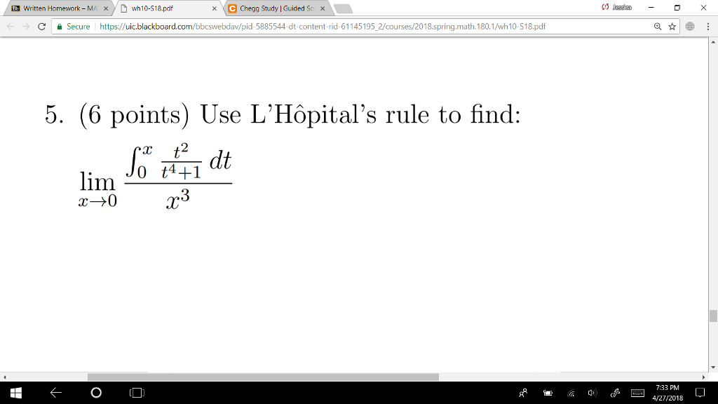 Solved written Homework-MAX) D wh10-S 18.pdf C Chegg Study | | Chegg.com