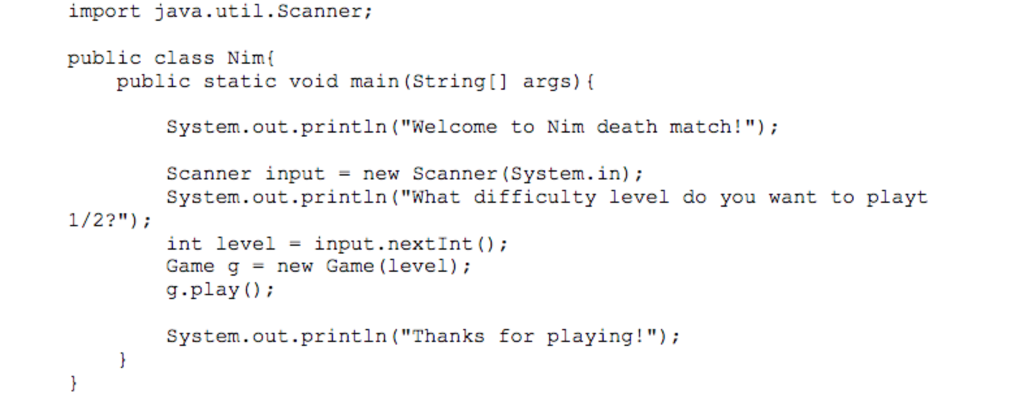 Solved P6.6 The game of Nim. This is a well-known game with | Chegg.com