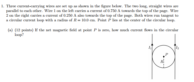 Solved Three current-carrying wires are set up as shown in | Chegg.com Solved Three current-carrying wires are set up as shown in | Chegg.com
