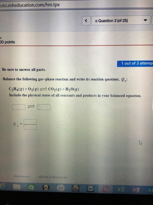 Solved Balance the following gas-phase reaction and write | Chegg.com Solved Balance the following gas-phase reaction and write | Chegg.com