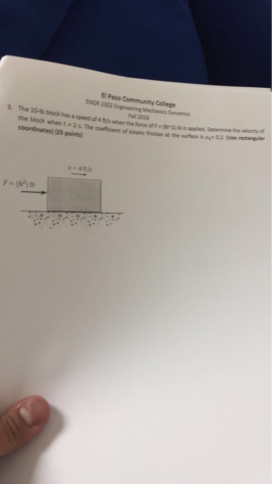 Solved El Paso Community College ENGR 2302 Engineering | Chegg.com