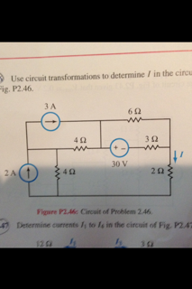 Solved Use circuit transformation to determine in the | Chegg.com