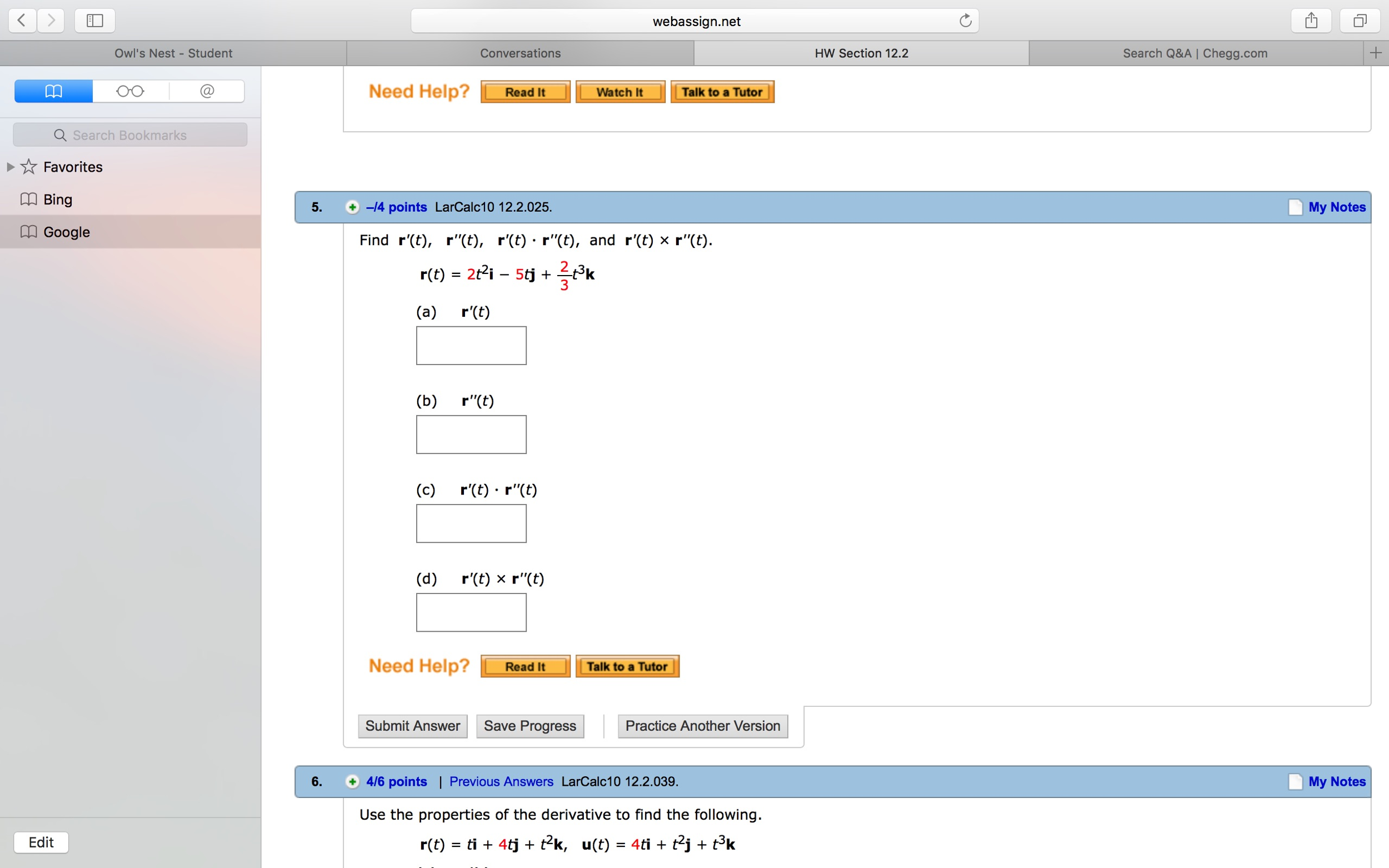 Solved Find r'(t), r Solved Find r'(t), r