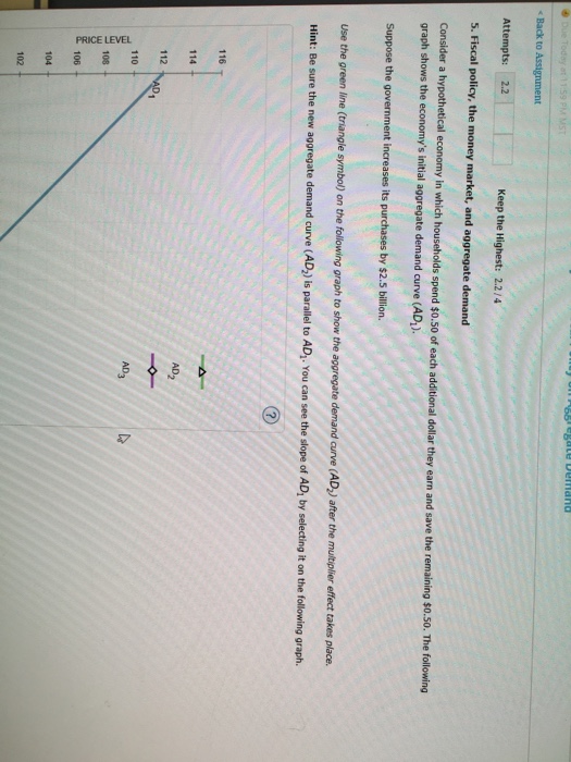 Solved Back to Assignment Attempts: 2.2 Keep the Highest: | Chegg.com