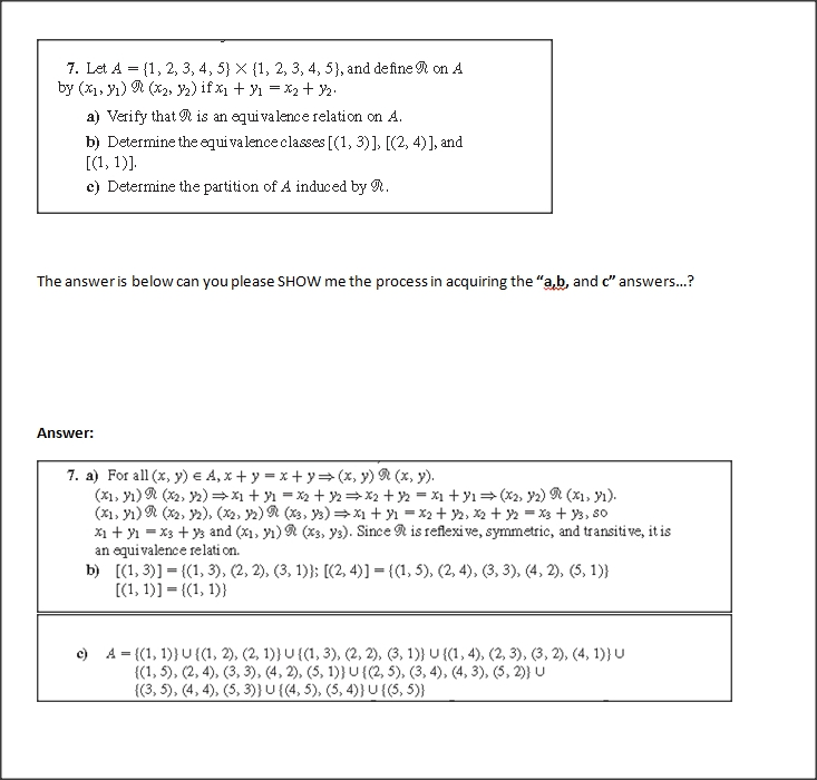 Solved Let A 1 2 3 4 5 Times 1 2 3 4 5 And Chegg