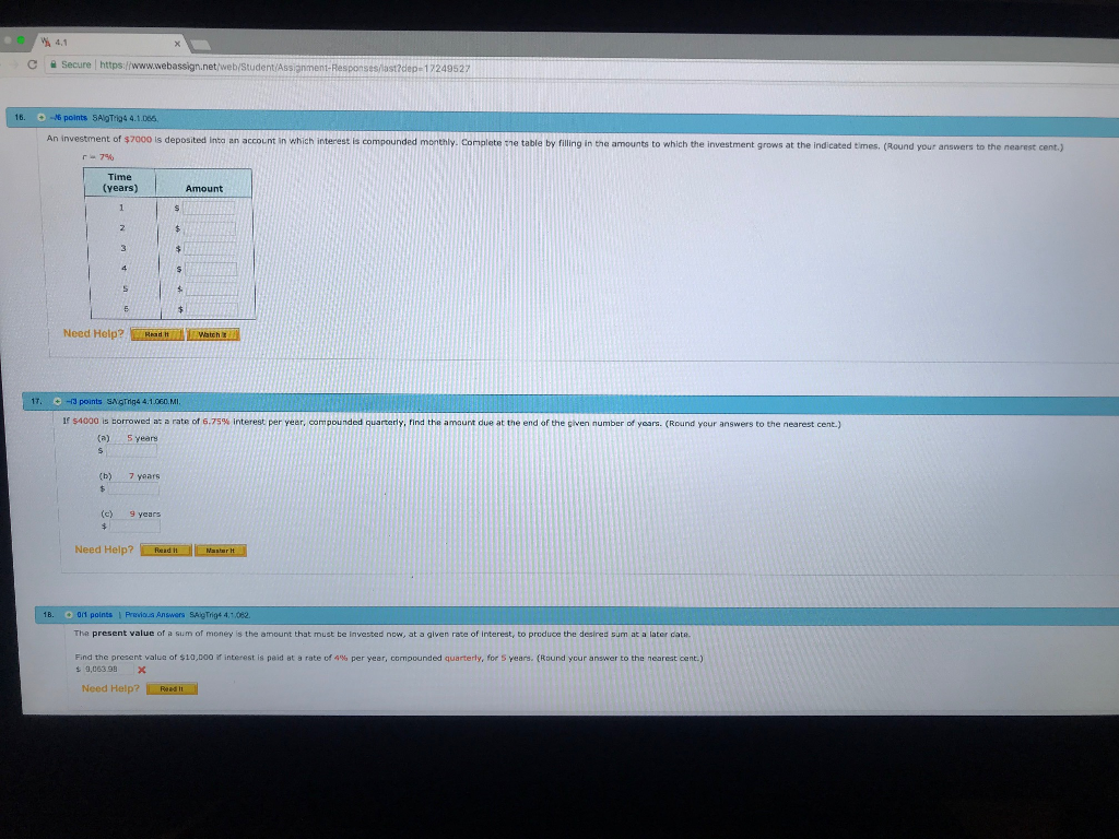 Solved answer 16,17 and 18 typed out questions incase | Chegg.com