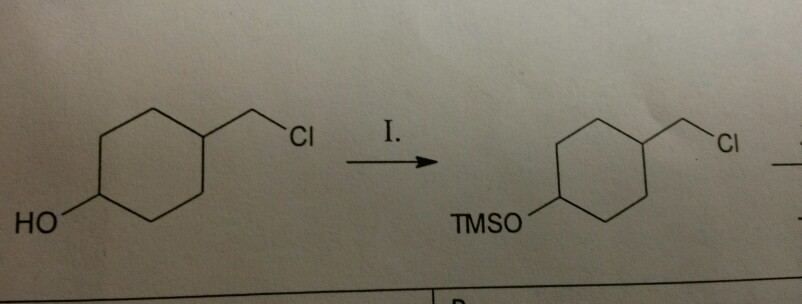 Solved CI I Cl HO TMSO | Chegg.com