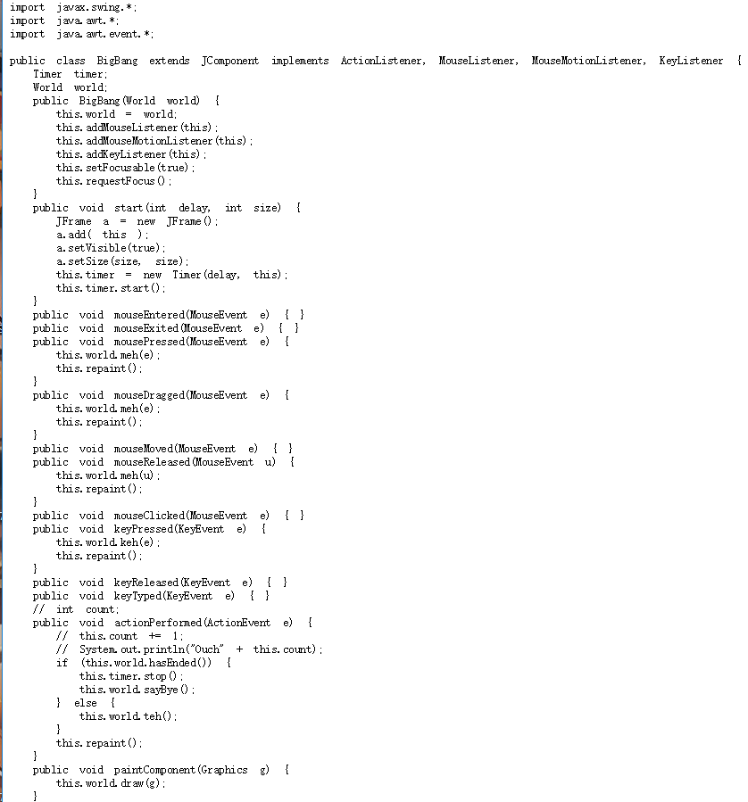 Solved Use Java Creates A Circle Moving From The Top Left