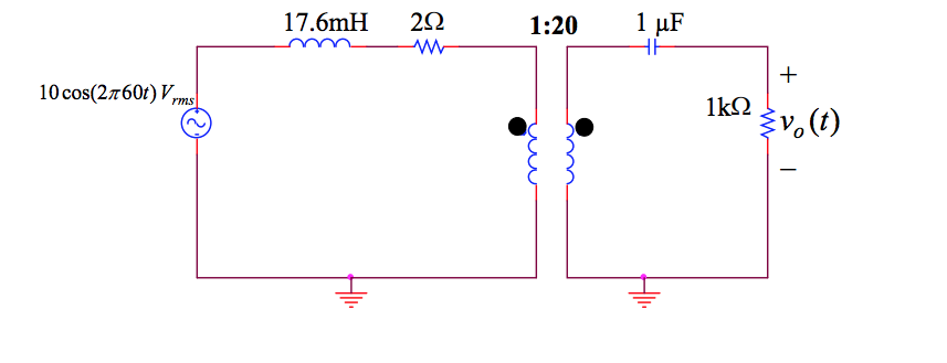 Convert the ideal transformer to an equivalent T | Chegg.com