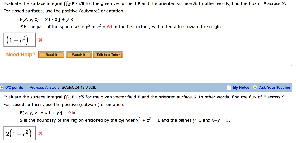 Solved Evaluate the surface integral Js F. ds for the given | Chegg.com