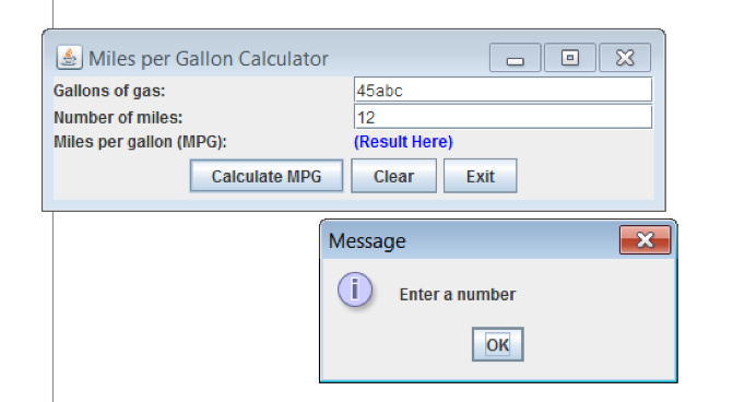 Solved Java Create An Application That Calculates A Car S