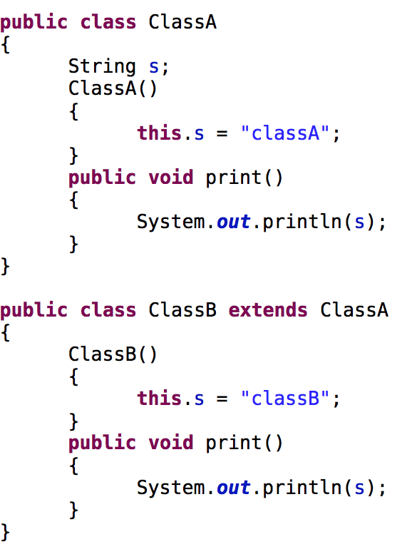 Solved What will be printed and explain why. | Chegg.com